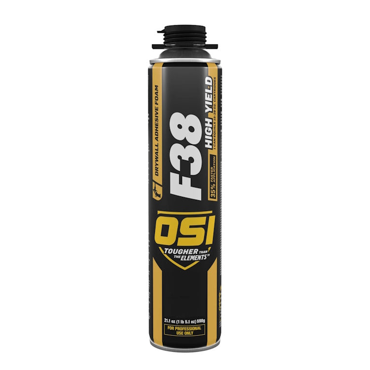 OSI F38 High Yield Drywall Foam Adhesive | 1 Can = 15 Tubes — Timothy's ...