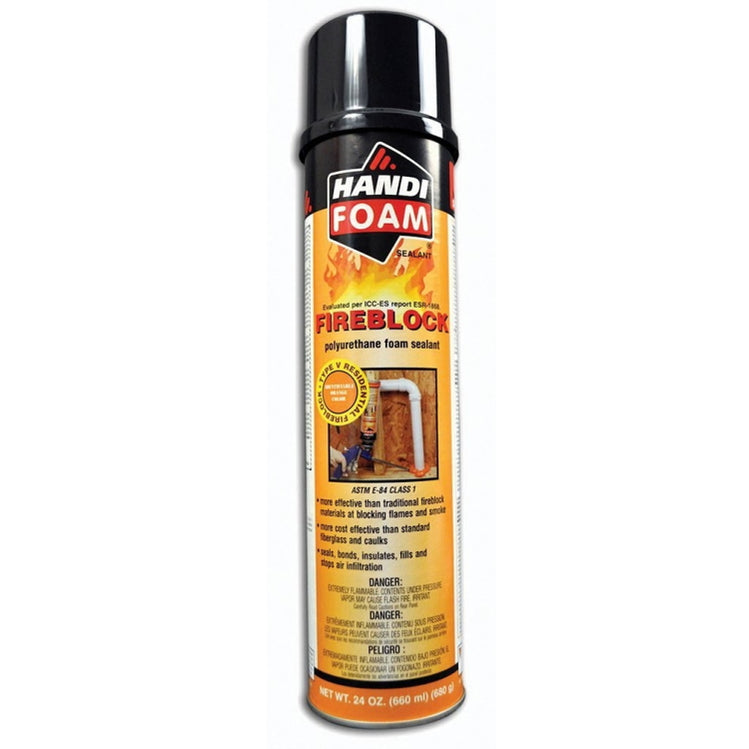 Handi-Foam Fireblock Sealant: UL Certified for Residential Safety ...