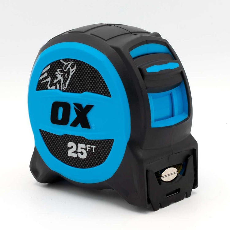 Ox Tools 25' Pro Tuff Blade Tape Measure - Tough, Durable, Magnetic ...