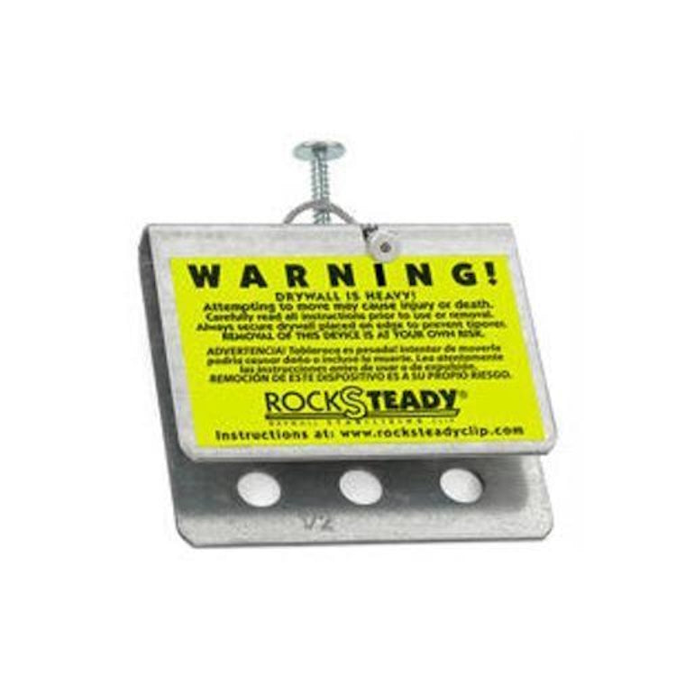 RockSteady Metal 5/8" Drywall Safety Clip - Prevent Tip-Overs — Timothy ...