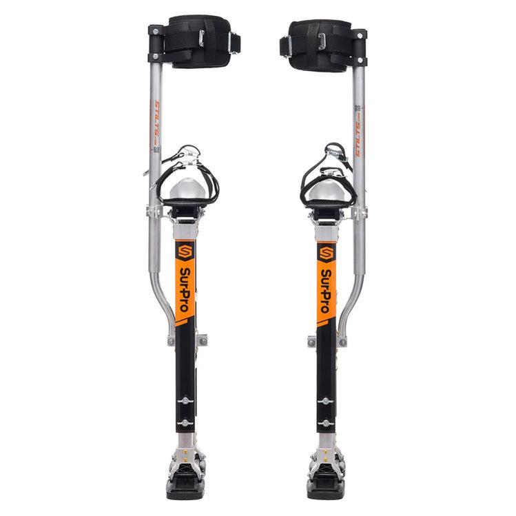 Surpro Magnesium Stilts 26-40" - Ultimate Height & Safety for Pros