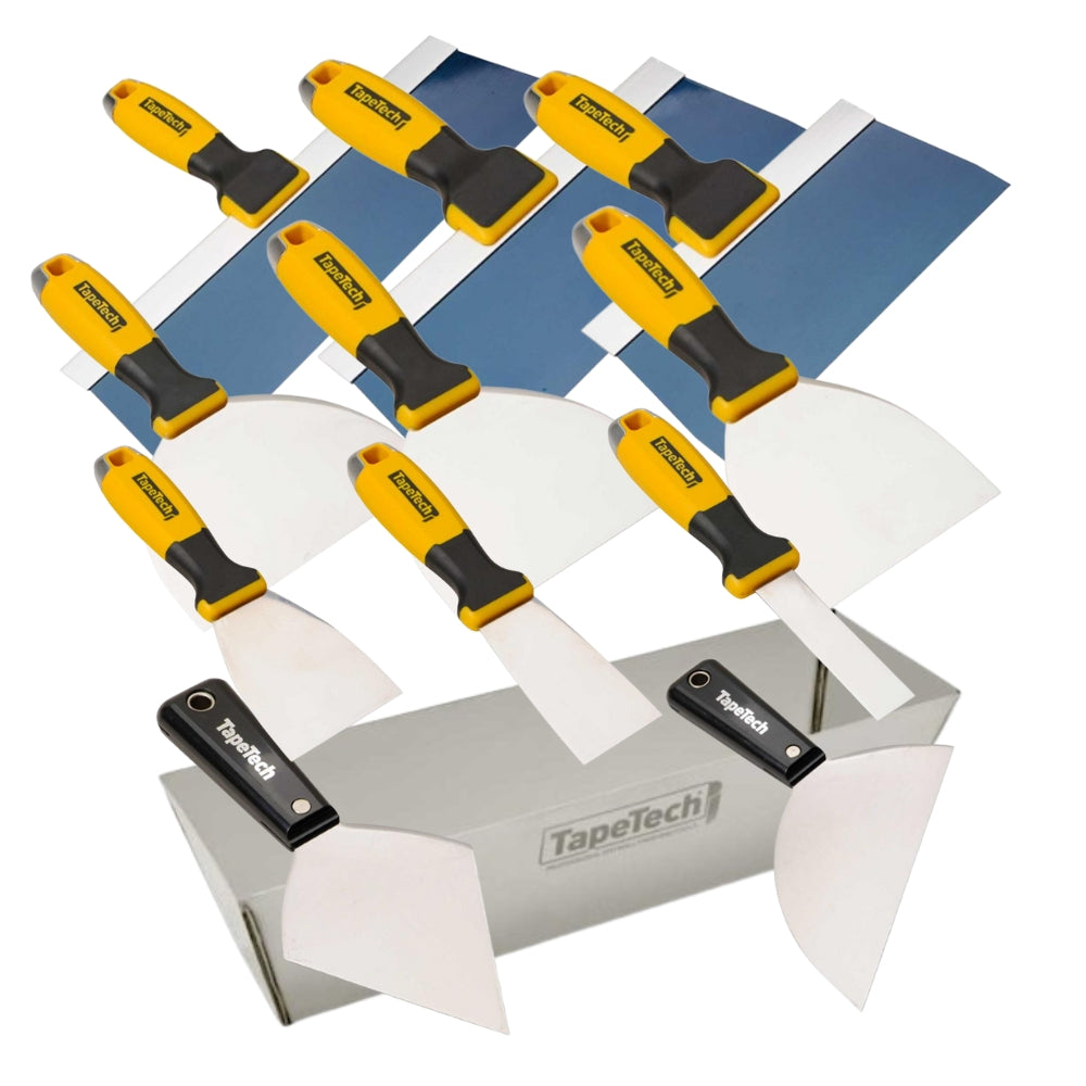 TapeTech ProMAXX Blue Steel Hand Tool Set for Drywall Pros — Timothy's ...