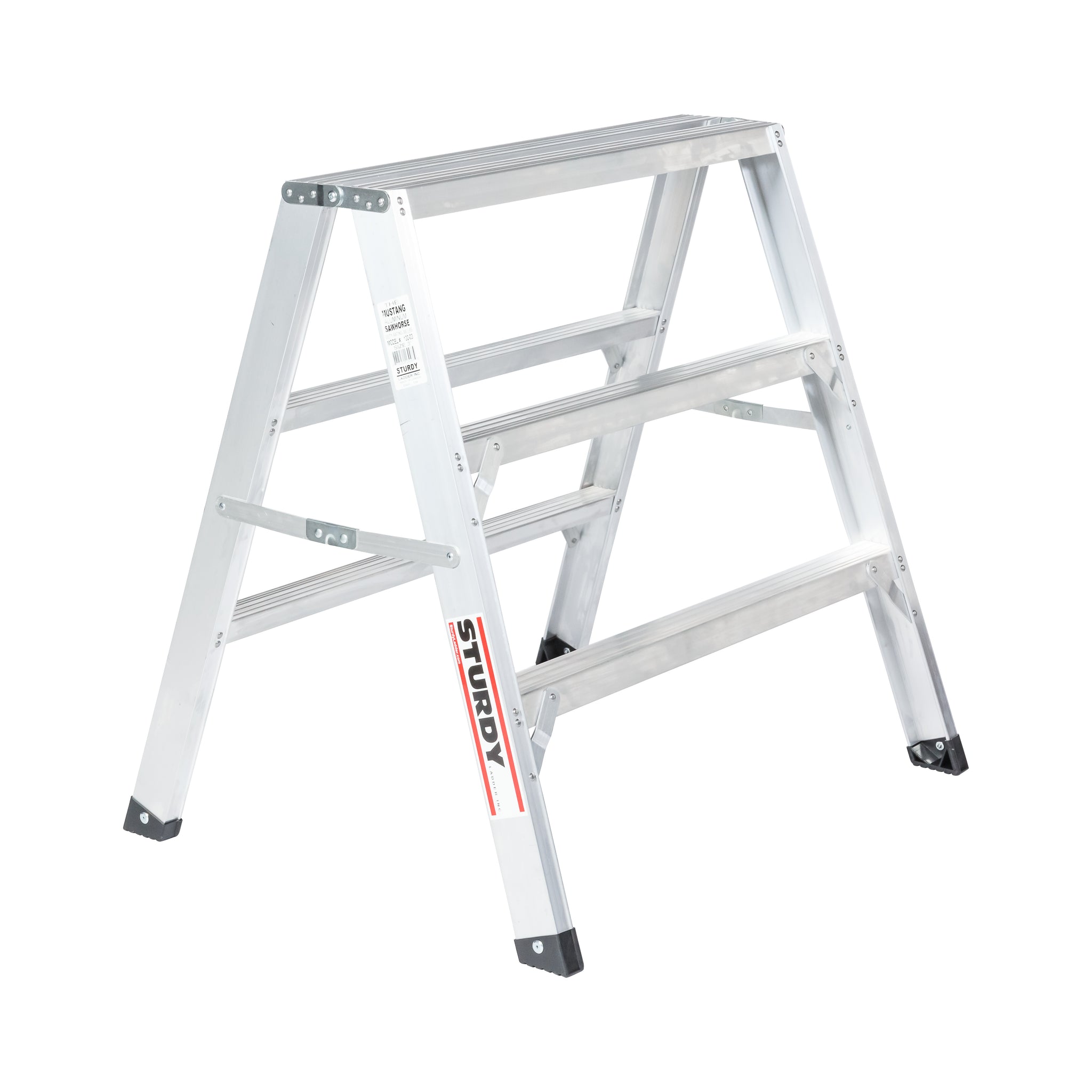 Sturdy Ladders | Aluminum Sawhorse Ladders