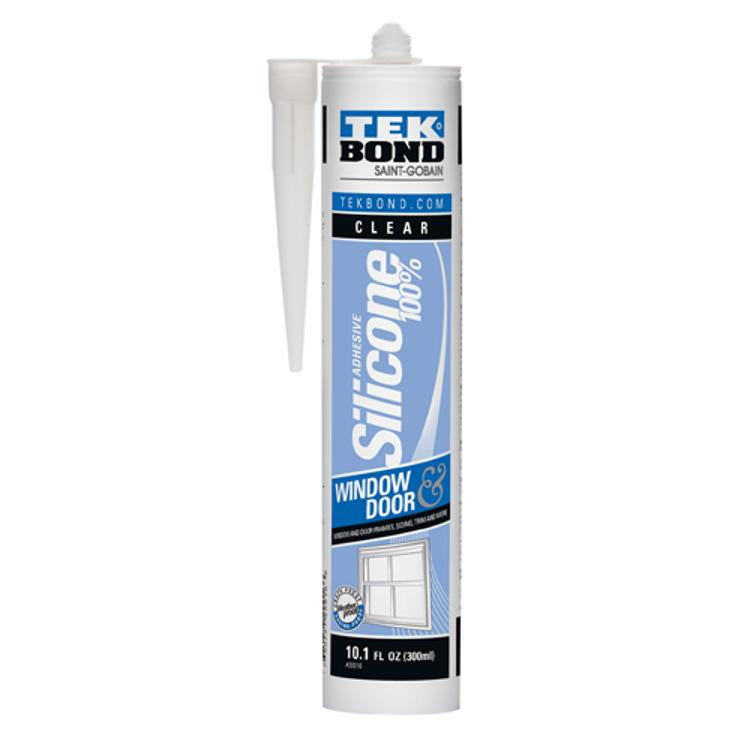 Tek Bond Silicone Window & Door Clear Sealant- 10oz — Timothy's Toolbox