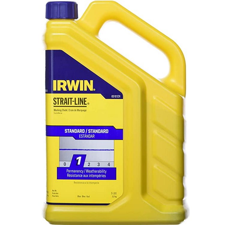 Irwin Strait-Line Permanent Blue Marking Chalk - 5 lbs — Timothy's Toolbox