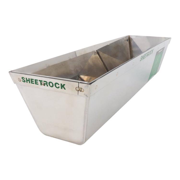 USG Sheetrock Matrix Stainless Steel Mud Pan w/ Reinforced Band 14 ...