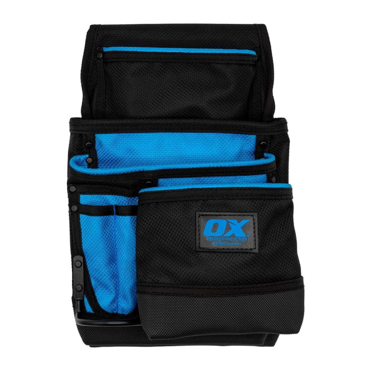 OX Pro Dynamic Nylon 7 Pocket Pouch w/ Hammer Holder — Timothy's Toolbox