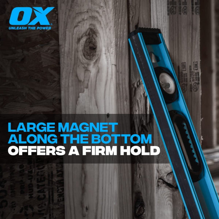 Ox Tools 36" I-Beam Trade Series Aluminum Magnetic Level — Timothy's ...