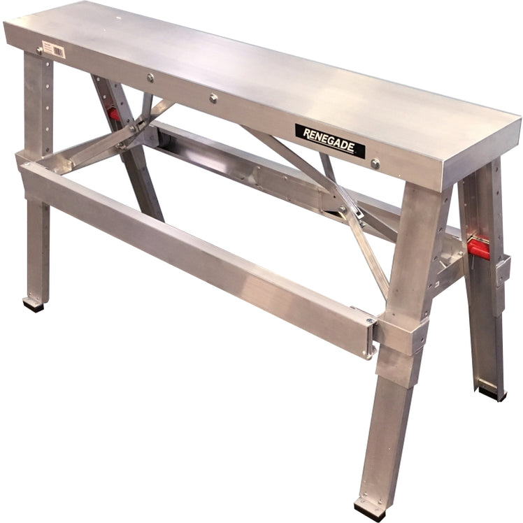 Adjustable Height Drywall Benches | Timothy's Toolbox