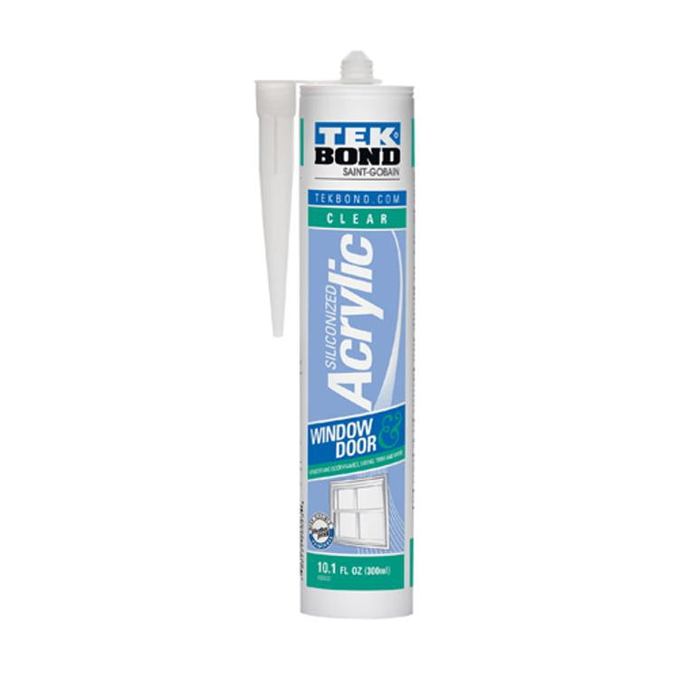 Tek Bond Silicone Acrylic Window and Door Clear Caulk- 10oz — Timothy's ...